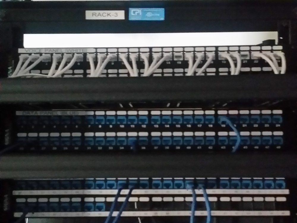 Photographs of Our Structured Cabling Work - ATS