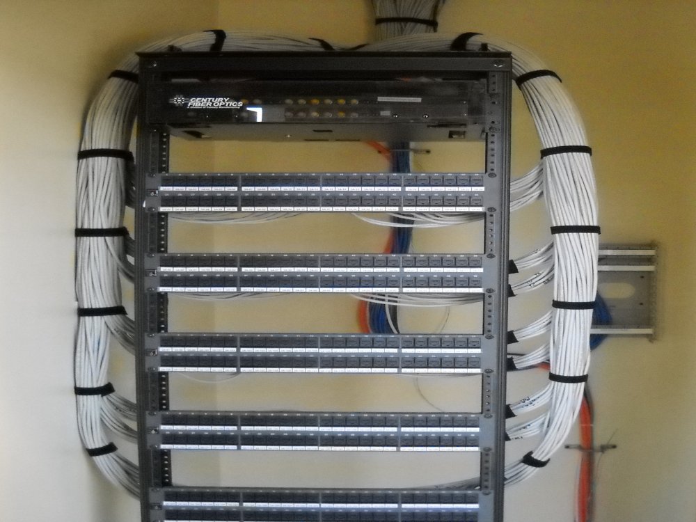 Photographs of Our Structured Cabling Work - ATS