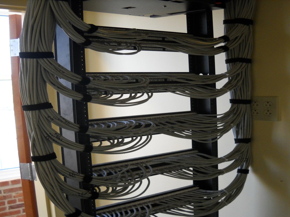 Photographs of Our Structured Cabling Work - ATS