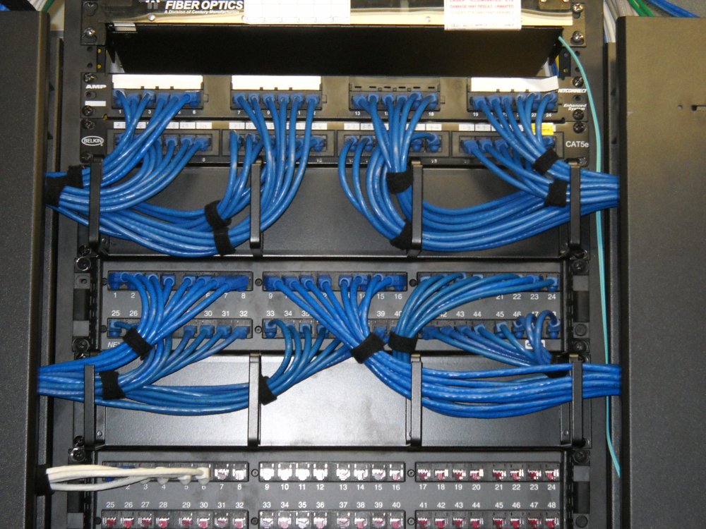 Photographs of Our Structured Cabling Work - ATS