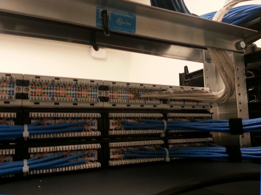 Photographs of Our Structured Cabling Work - ATS