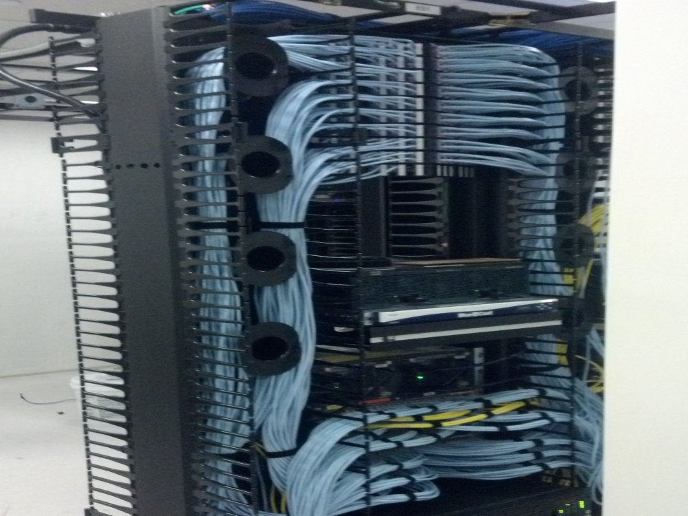 Photographs of Our Structured Cabling Work - ATS