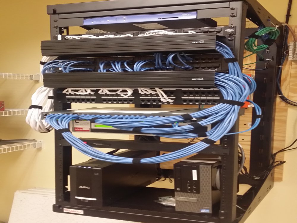 Photographs of Our Structured Cabling Work - ATS