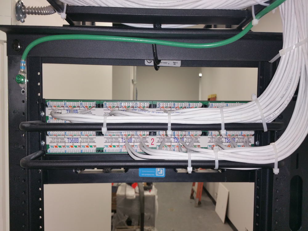 Photographs of Our Structured Cabling Work - ATS