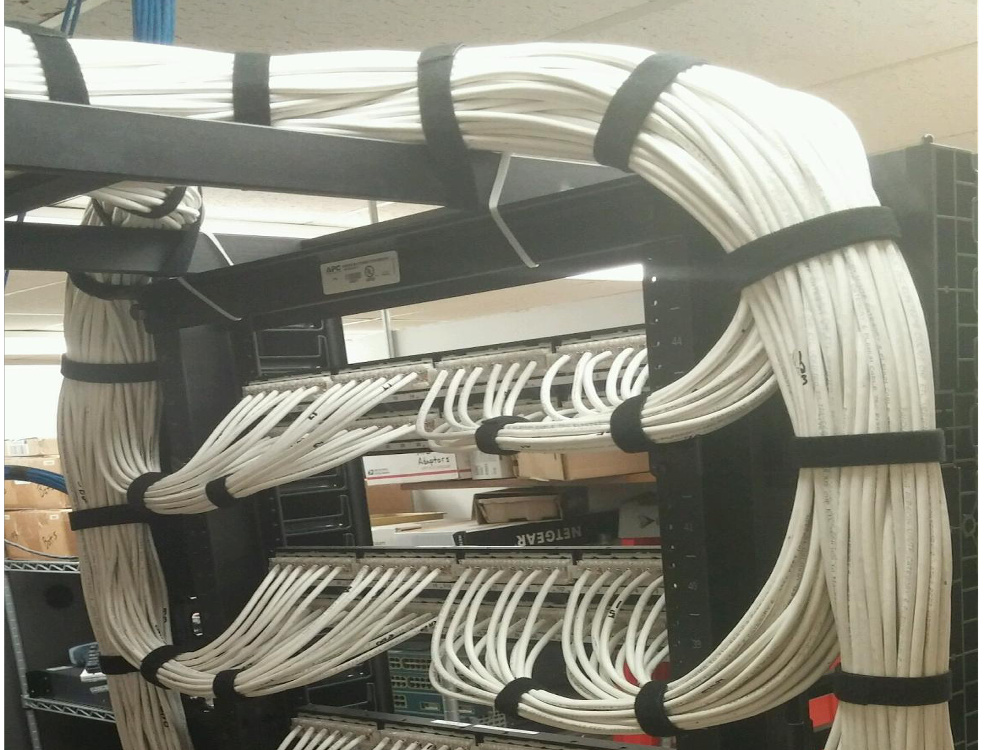 Photographs of Our Structured Cabling Work - ATS